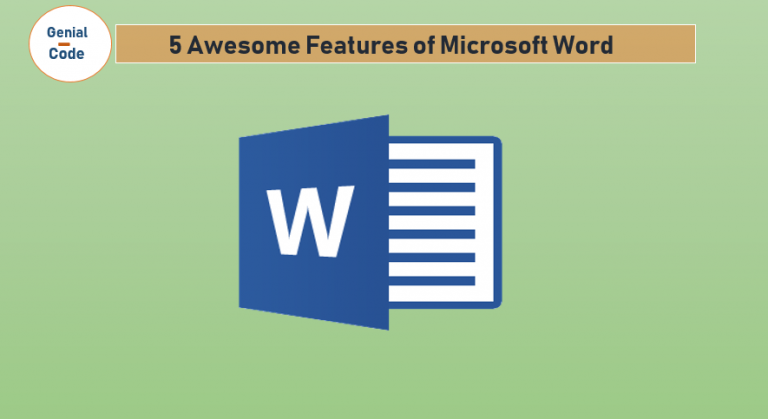 5 MS Word features that will take you to the next level - Genial Code