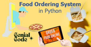 Food Ordering System in Python with Source Code - Genial Code