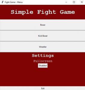 Simple Fight Game in Python with Source Code - Genial Code