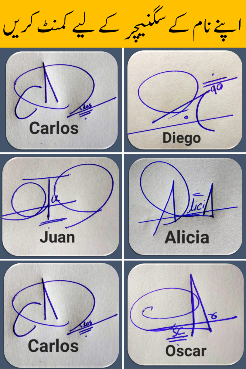 Handwritten Signatures Style For Your Name - Genial Code